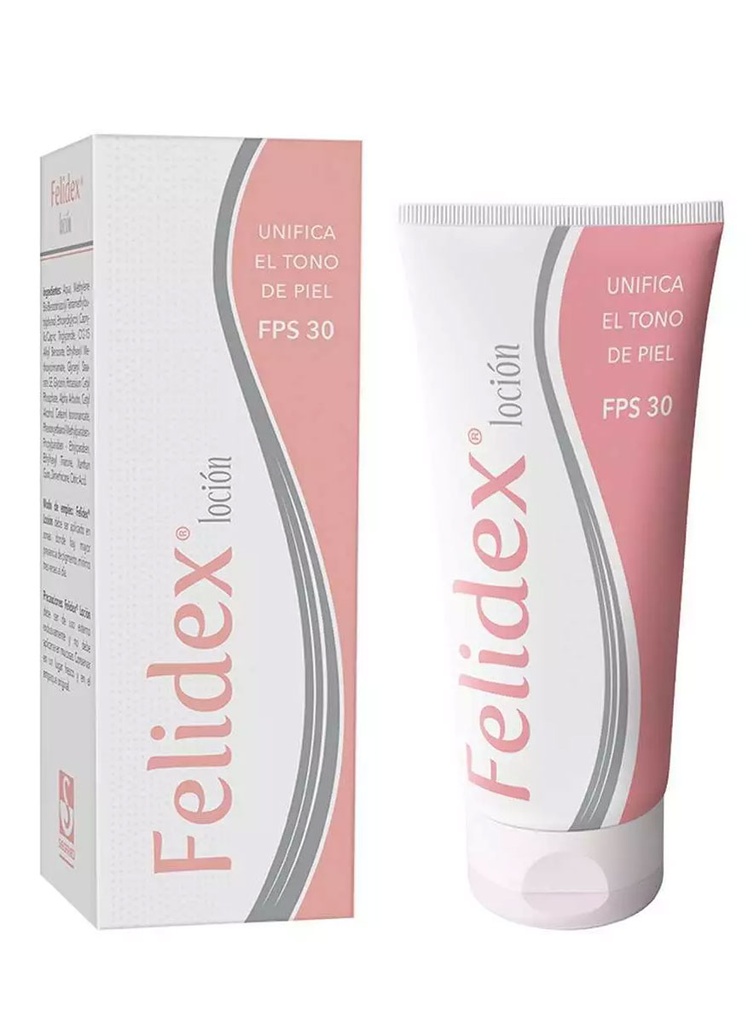 Felidex Loción SPF30 Unifica el Tono de la Piel de 30 gr | Dermashop
